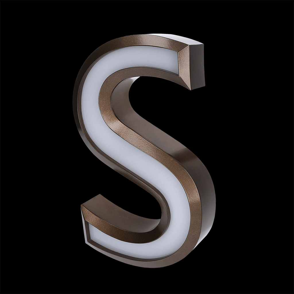 Fabricated Bevel Edge – Signscapes