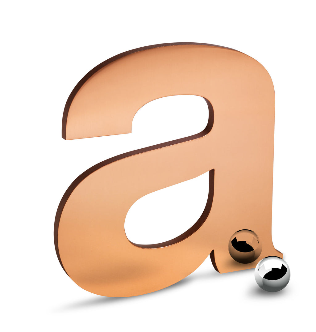 Solid Cut Copper Letters – Signscapes