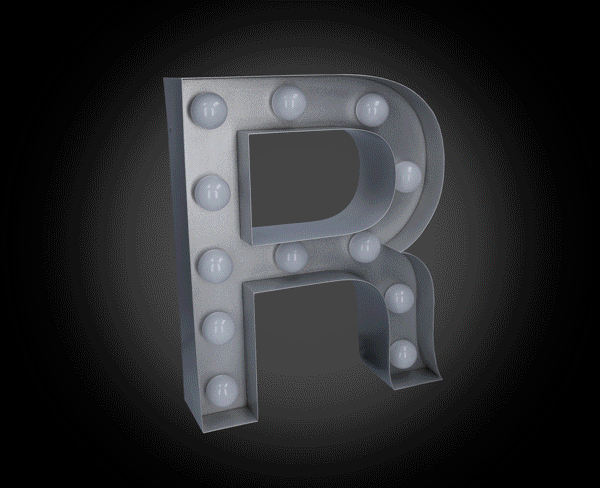 Marquee™ with RGB LED bulbs – Signscapes