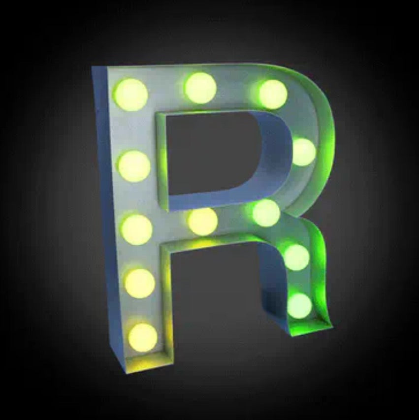 Marquee™ with RGB LED bulbs – Signscapes